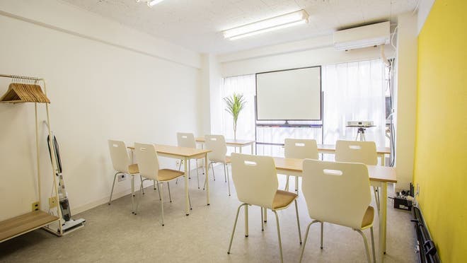 【八丁堀駅2分!12名利用可】綺麗な室内!WiFi・プロジェクター・ホワイトボード全て無料!土足可!ふれあい貸し会議室 八丁堀Bの写真3