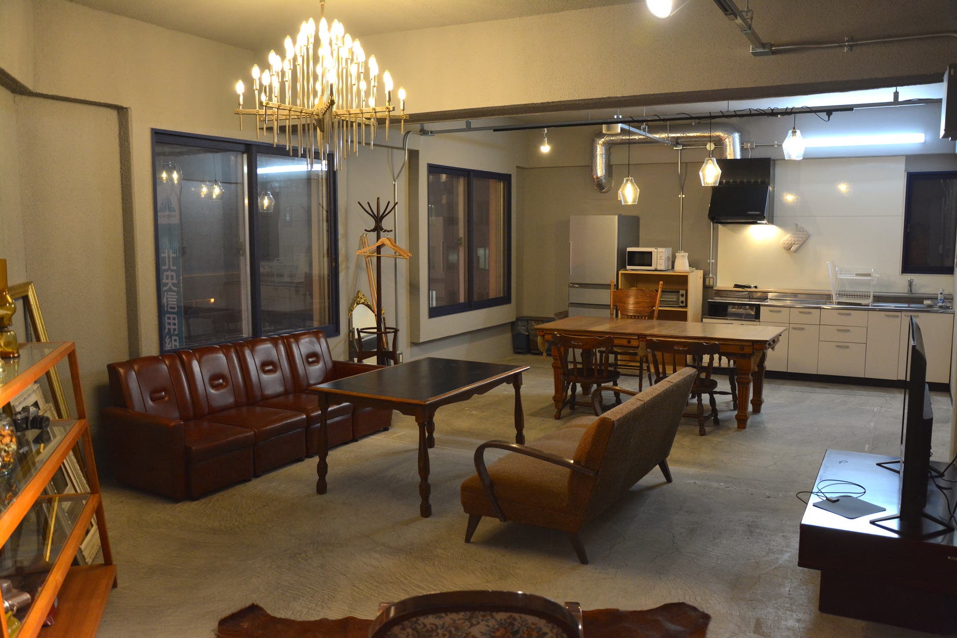 旭川市街中心部！おしゃれな広々空間でスペース飲み,おうちデート,Party,女子会に最適！ビリヤード可！の写真2