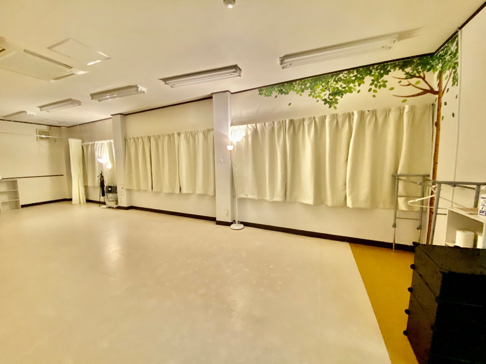 【アルカイックホール近く】国道2号線沿い / コインパすぐ / 広さ40㎡ / 大型鏡8枚 / 自主練に最適 / 24h🙆‍♀️の写真9