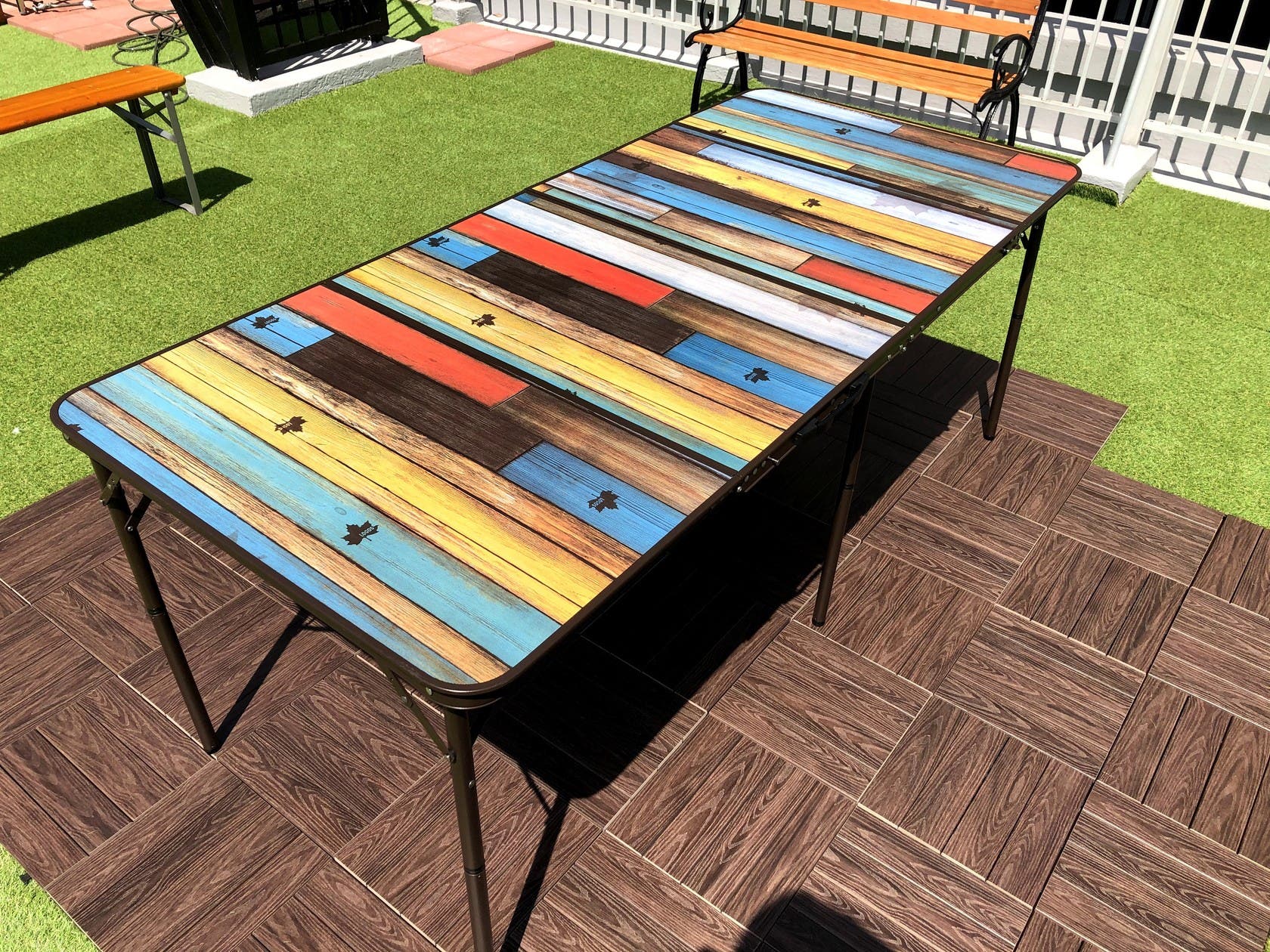 屋上テラス用テーブル(６〜８人用)の画像1