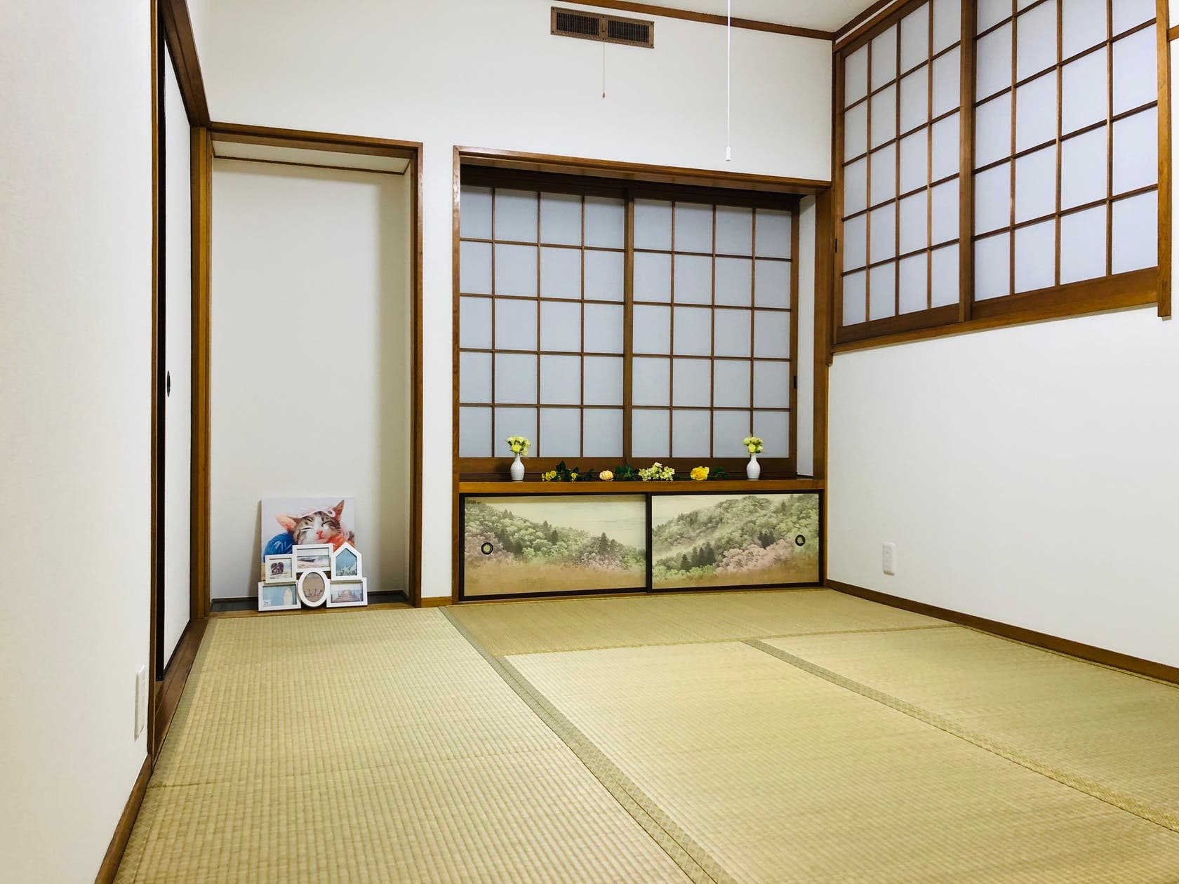 【Youtube★Netflix】やっぱり落ち着く♪畳のぬくもりと和の空間にほっこり！靴を脱いで寛げる「和室」がある【101室】の写真9