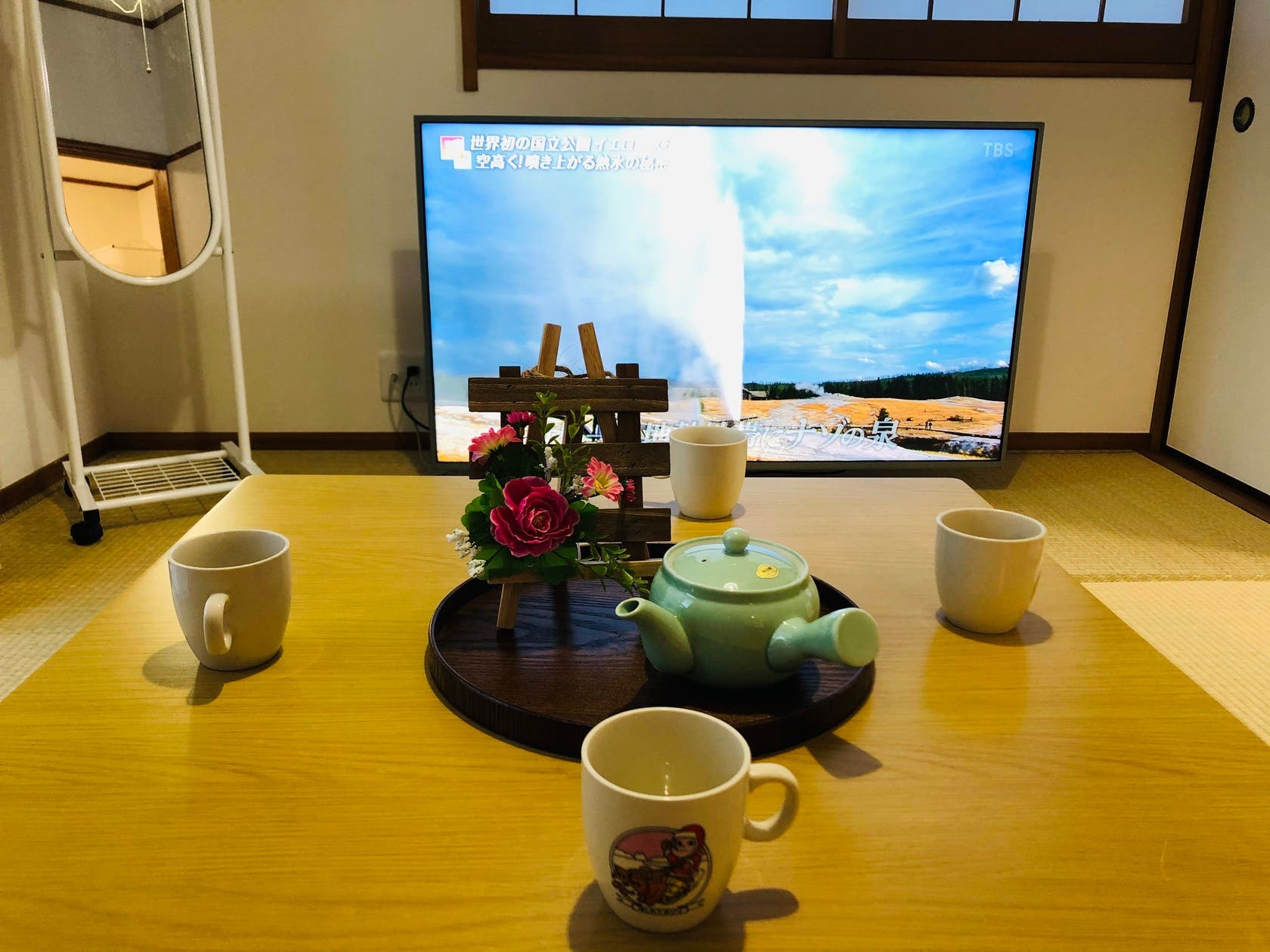【Youtube★Netflix】やっぱり落ち着く♪畳のぬくもりと和の空間にほっこり！靴を脱いで寛げる「和室」がある【101室】の写真5