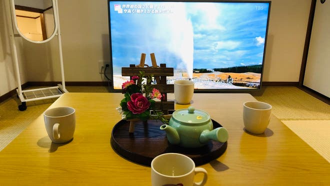 【Youtube★Netflix】やっぱり落ち着く♪畳のぬくもりと和の空間にほっこり!靴を脱いで寛げる「和室」がある【101室】の写真5