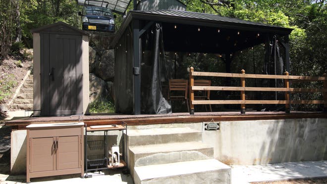 【1日1組限定】大自然に囲まれた貸切BBQ、プライベートキャンプ場・BBQコンロ・焚き火台・ハンモック貸出!の写真2