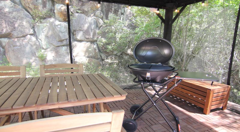【1日1組限定】大自然に囲まれた貸切BBQ、プライベートキャンプ場・BBQコンロ・焚き火台・ハンモック貸出！