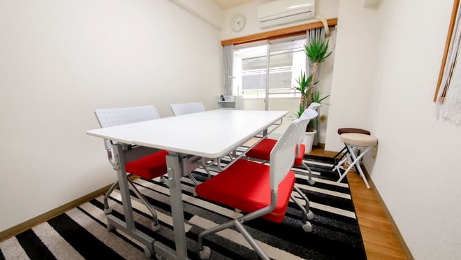 錦糸町駅北口4分/無料WiFi(IPv6接続)/角部屋・2面窓換気、空気清浄機/Web会議・面接/撮影会、オフ会の写真1