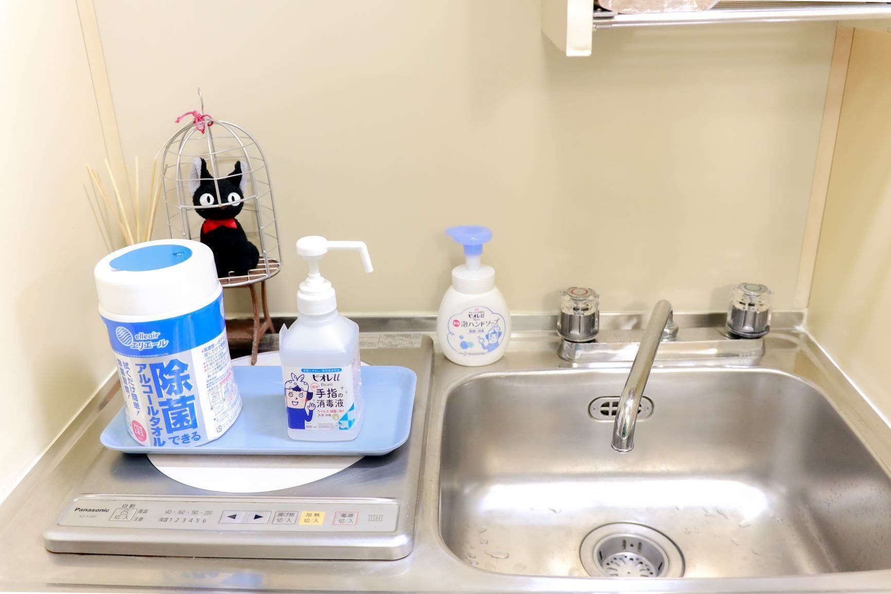 錦糸町駅北口4分／無料WiFi（IPｖ6接続）／角部屋・２面窓換気、空気清浄機／Ｗｅｂ会議・面接／撮影会、オフ会の写真8