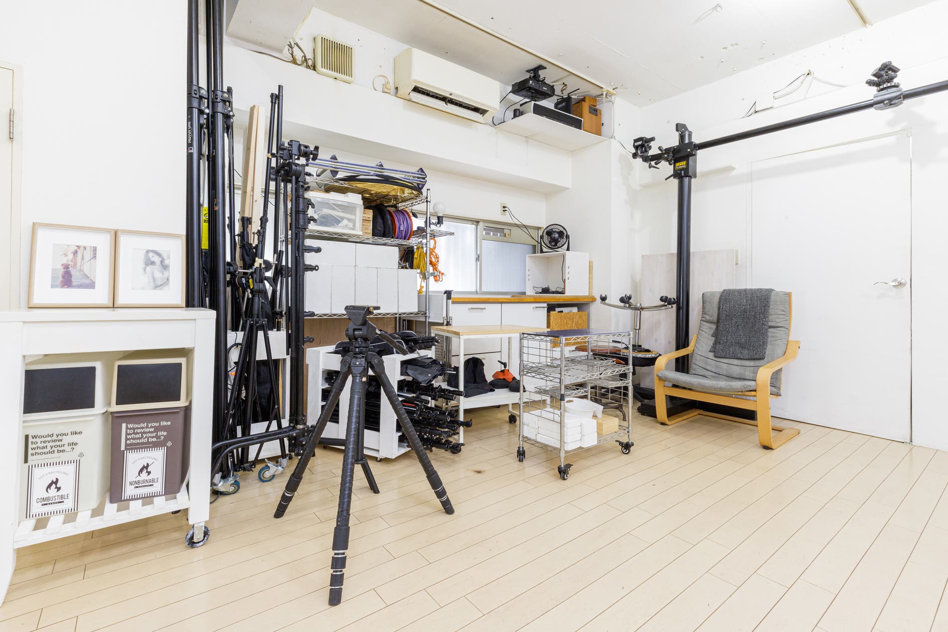 「撮影スタジオ」東新宿駅より徒歩5分 全身撮影OK 機材完備/ﾒｲｸﾙｰﾑ/ｷｯﾁﾝ/ﾊﾞｽﾙｰﾑの写真6