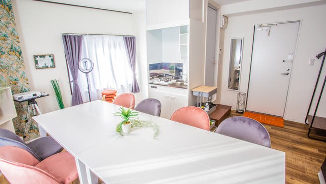 《LVB二子玉川✨》二子玉川徒歩4分/最大12名/おしゃれ会議室/パーティ/無料Wifiテレワーク/スマホ撮影ライトの写真9