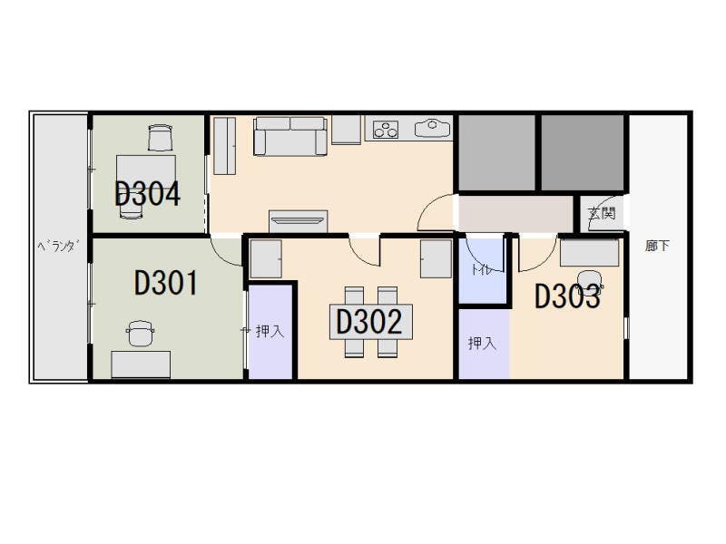 ≪大阪駅10分❕ミーティングスペースD304≫完全個室４名✨テレワーク,Web会議,面接にの写真8