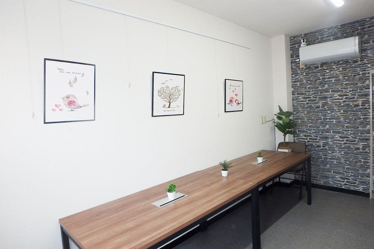 【綾瀬駅4分！12名】綺麗な室内！飲食可！WiFi・モニター・ホワイトボード全て無料！土足可！ふれあい貸し会議室 綾瀬A-トレの写真10