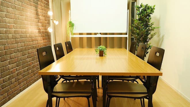 【中目黒駅7分!10名利用可!】綺麗な室内!WiFi・プロジェクター・ホワイトボード全て無料!ふれあい貸し会議室 中目黒Aの写真2