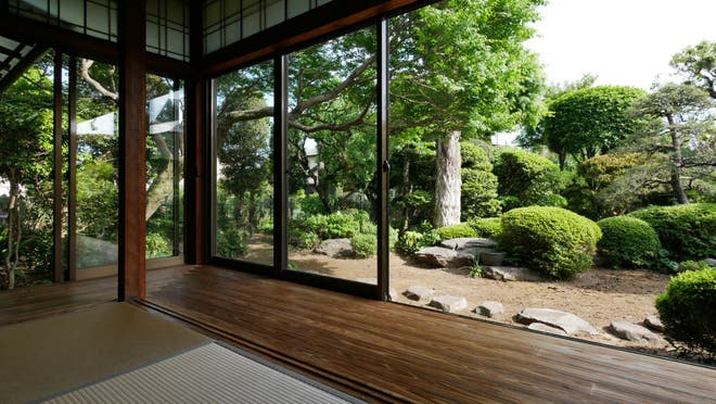 1棟貸し:江津湖を散策できる庭園付き古民家。路面電車の周辺の電停から徒歩3分。駐車場付き。の写真2