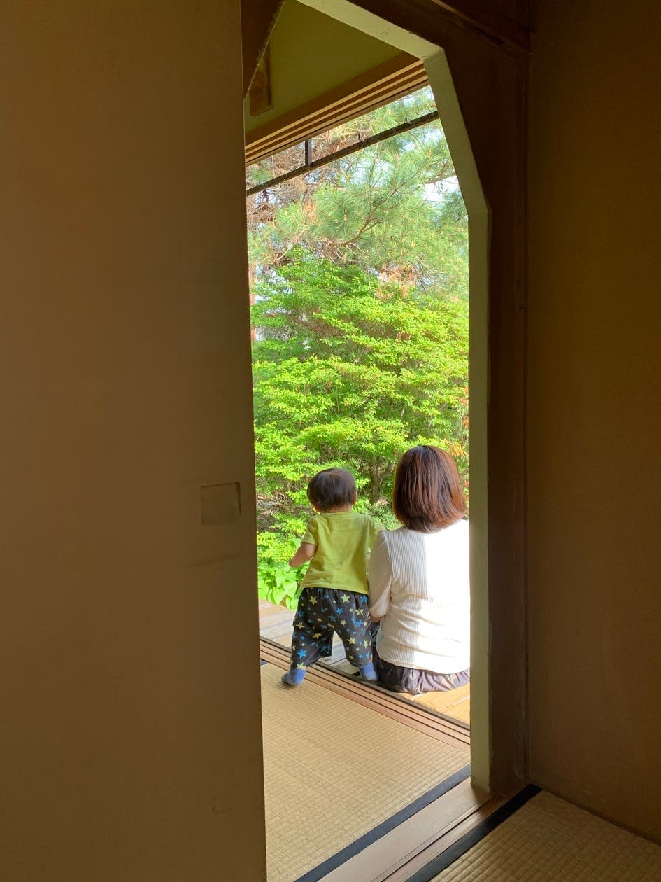 【長野・松本】住宅街の森の中にあるお茶室　ふちあん村　無料駐車場の写真8
