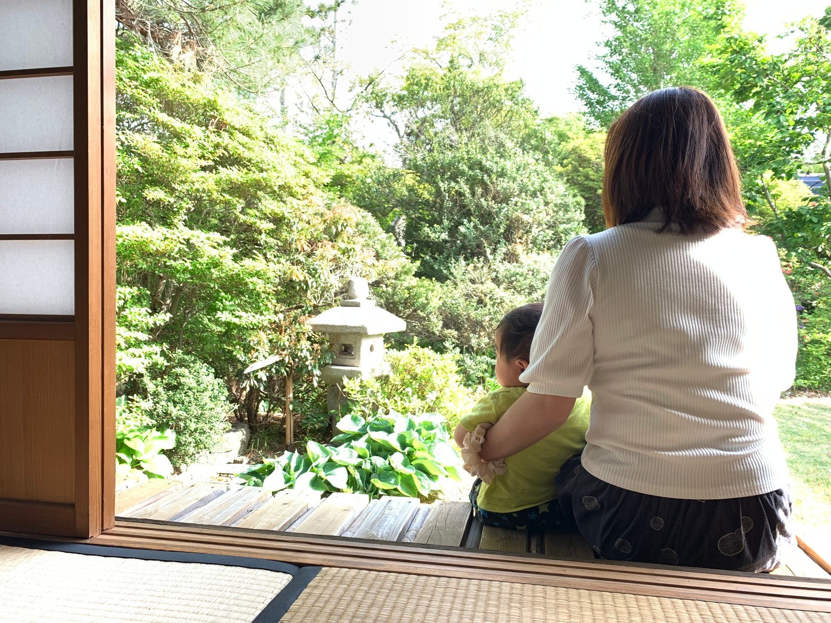 【長野・松本】住宅街の森の中にあるお茶室　ふちあん村　無料駐車場の写真9