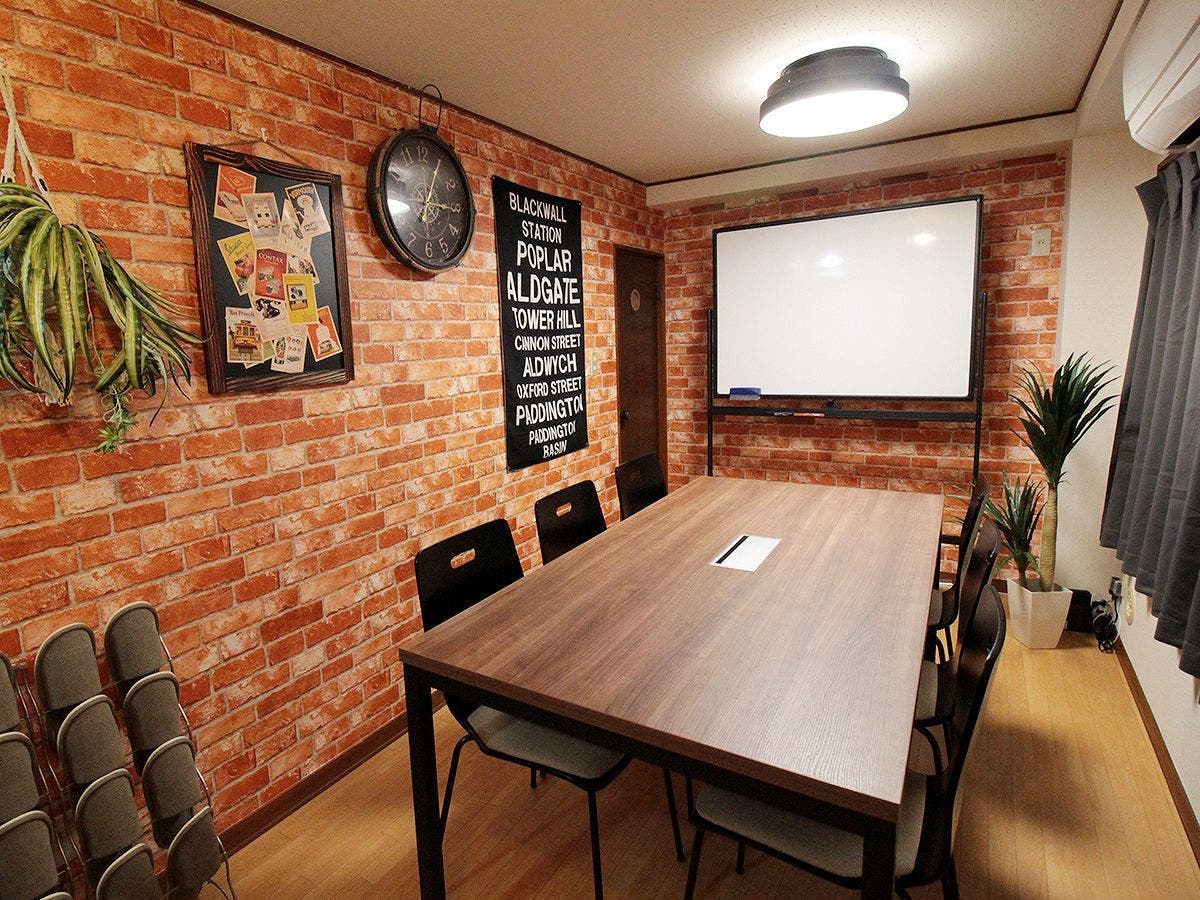 【自由が丘駅4分！10名利用可！】綺麗な室内！WiFi・プロジェクター・ホワイトボード全て無料！ふれあい貸し会議室 自由が丘Aの写真6