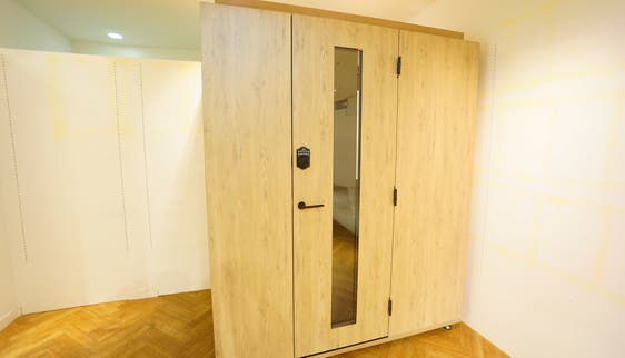 <PaO Work 渋谷マルイ店 L3>ゆったり広めのワークブース!Wi-Fi完備!テレワーク/Web会議/面接/作業場所の写真1