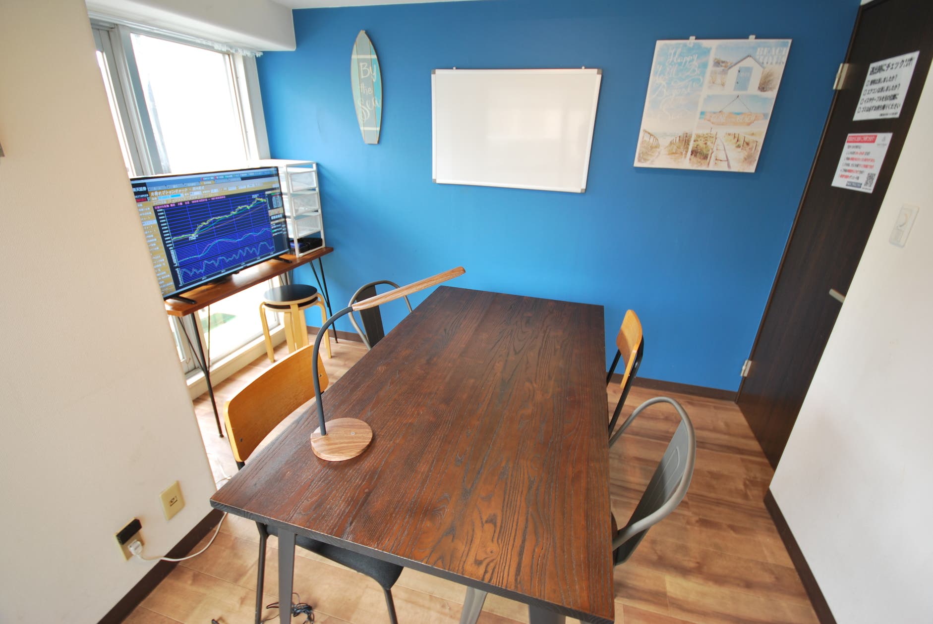 レビュー登録でさらに値下げ！【ラニカイ Room B】★池袋3分★40インチモニター設置！明るく爽やかなスペース（土足でOK)の写真5