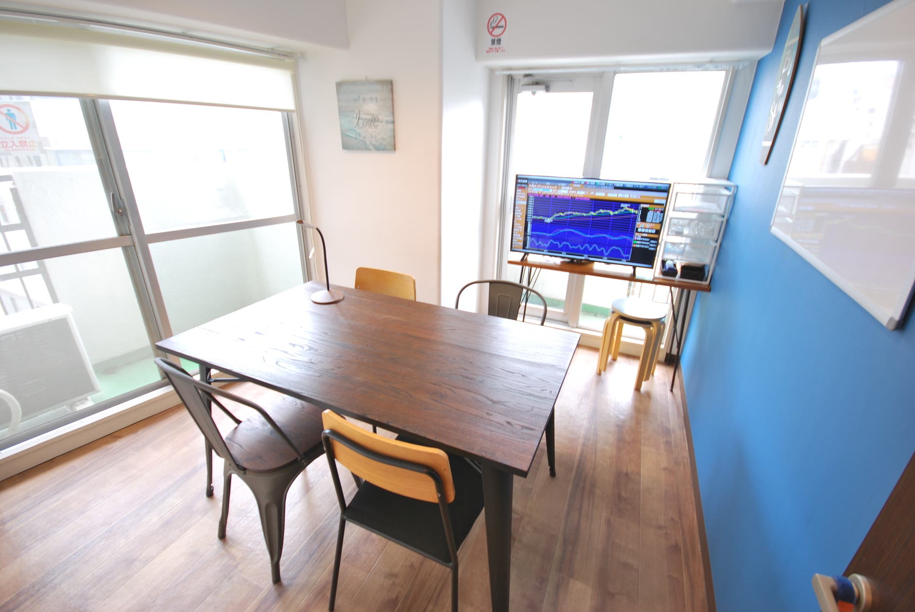 レビュー登録でさらに値下げ！【ラニカイ Room B】★池袋3分★40インチモニター設置！明るく爽やかなスペース（土足でOK)の写真6