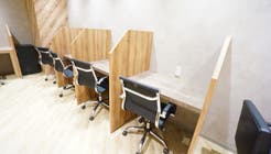 <モディコワーキング1人用自由席F>フリーアドレスで快適に作業⭐️静岡モディのコワーキングスペース✨Wi-Fi/コンセントの写真4