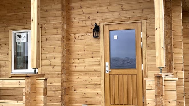 サウナ付きログハウスの写真1