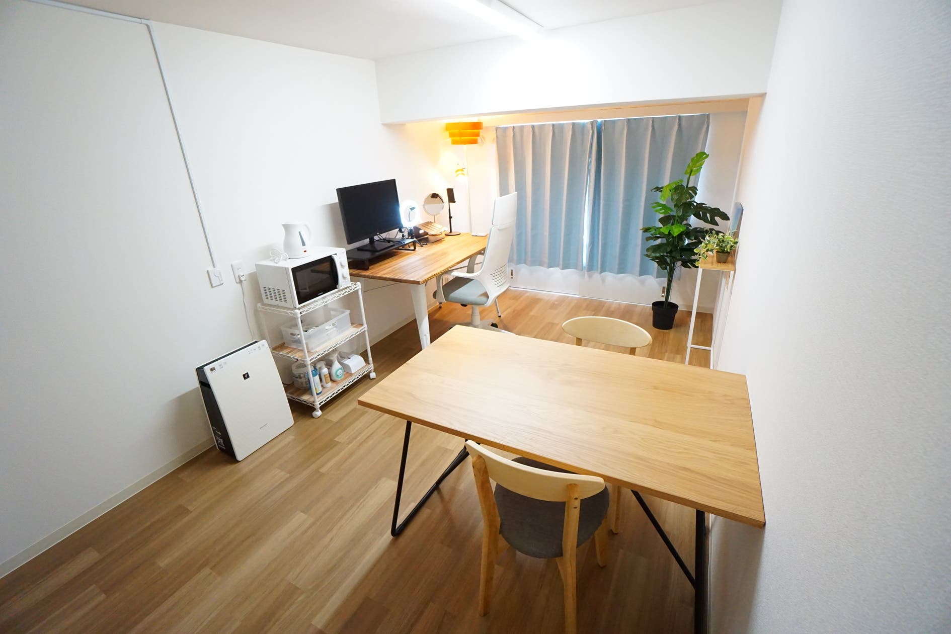 ＜初台ミニマルオフィス404＞高速光回線設置✨完全個室✨モニター/WiFi/マッサージベッド・マットあり！テレワーク/Web会議の写真16