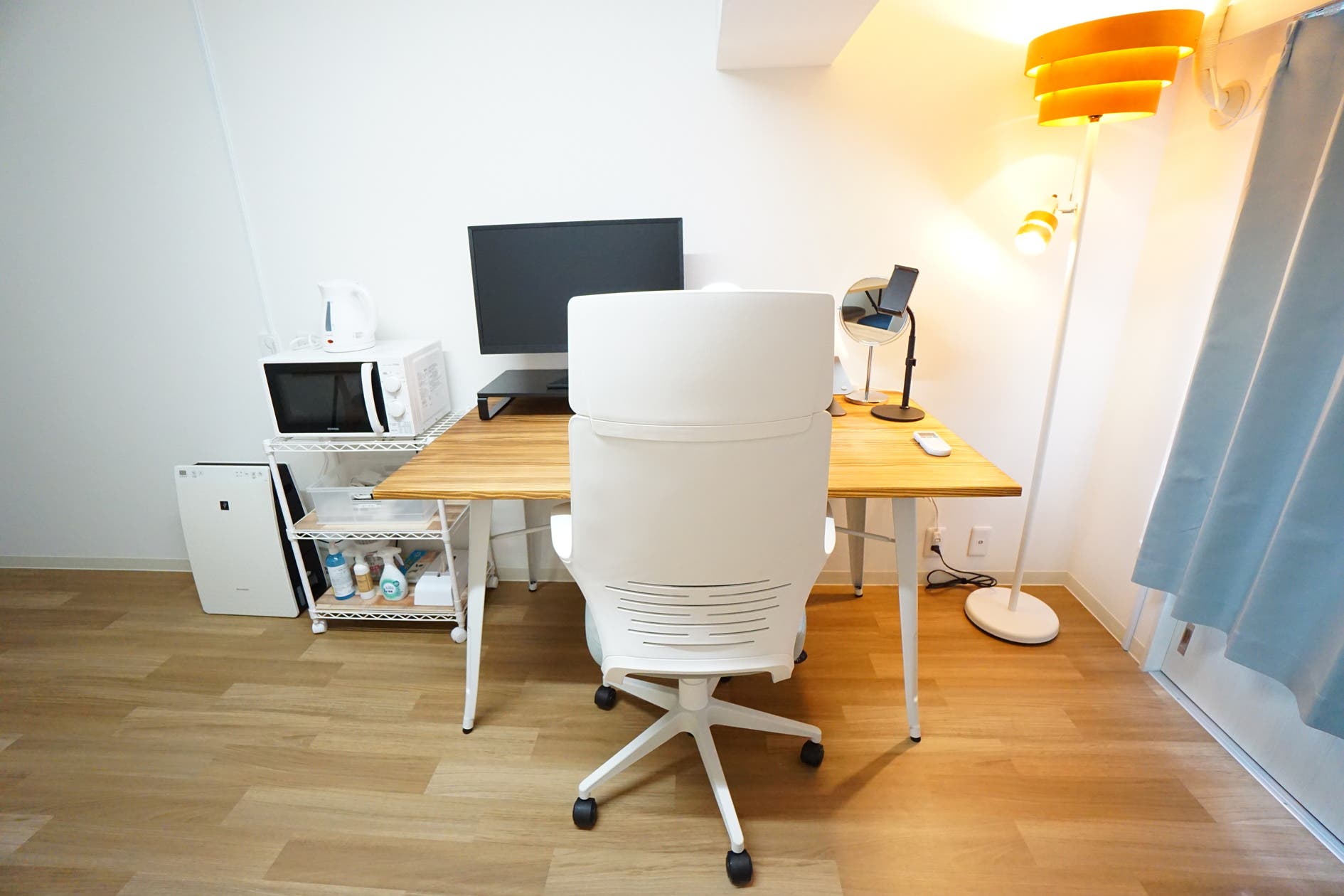 ＜初台ミニマルオフィス404＞高速光回線設置✨完全個室✨モニター/WiFi/マッサージベッド・マットあり！テレワーク/Web会議の写真17