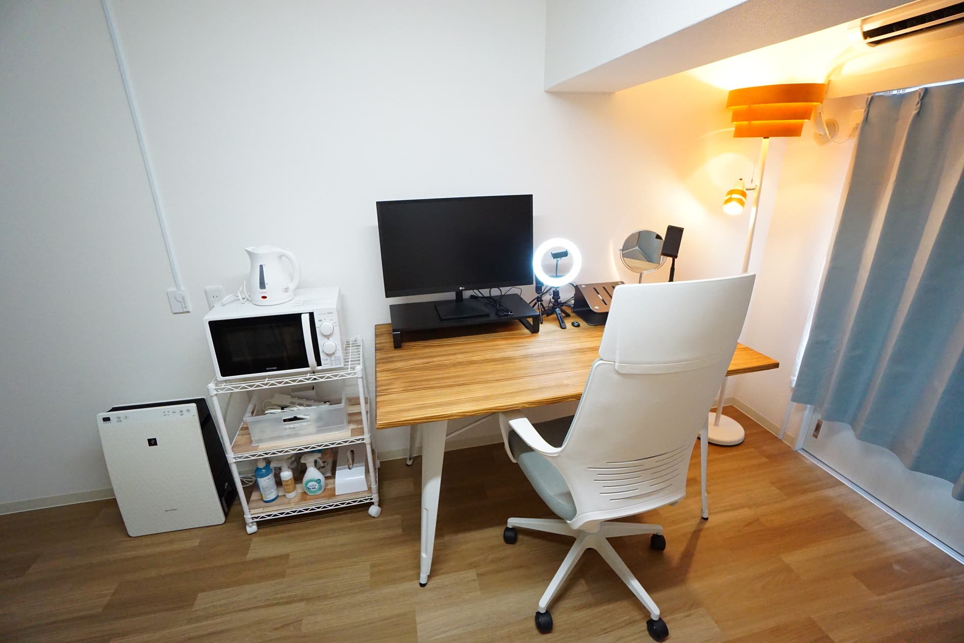 ＜初台ミニマルオフィス404＞高速光回線設置✨完全個室✨モニター/WiFi/マッサージベッド・マットあり！テレワーク/Web会議の写真18