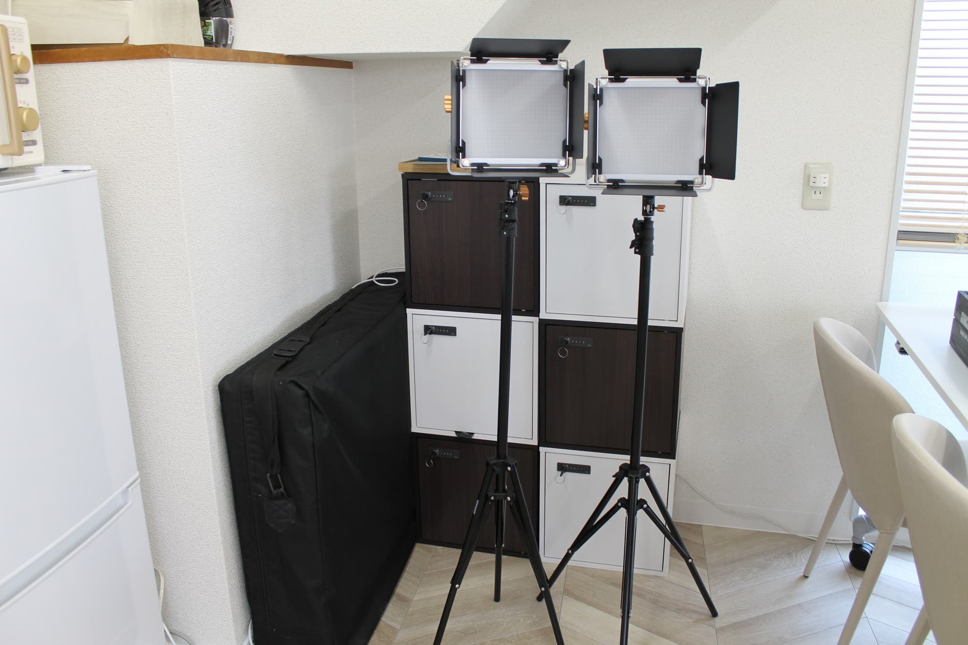 LEDビデオライト撮影照明キット2セット※期間限定お試し無料中の画像1