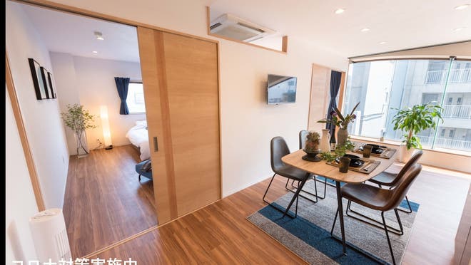 【TORAスカイツリー】押上駅3分★60平米2LDKの綺麗な内装★広々空間でゆったり★ Cの写真1