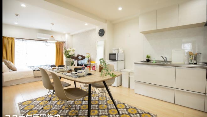 【TORA台東】駅へ徒歩6分★100㎡2LDKの綺麗な内装★広々空間でゆったり★ Cの写真1