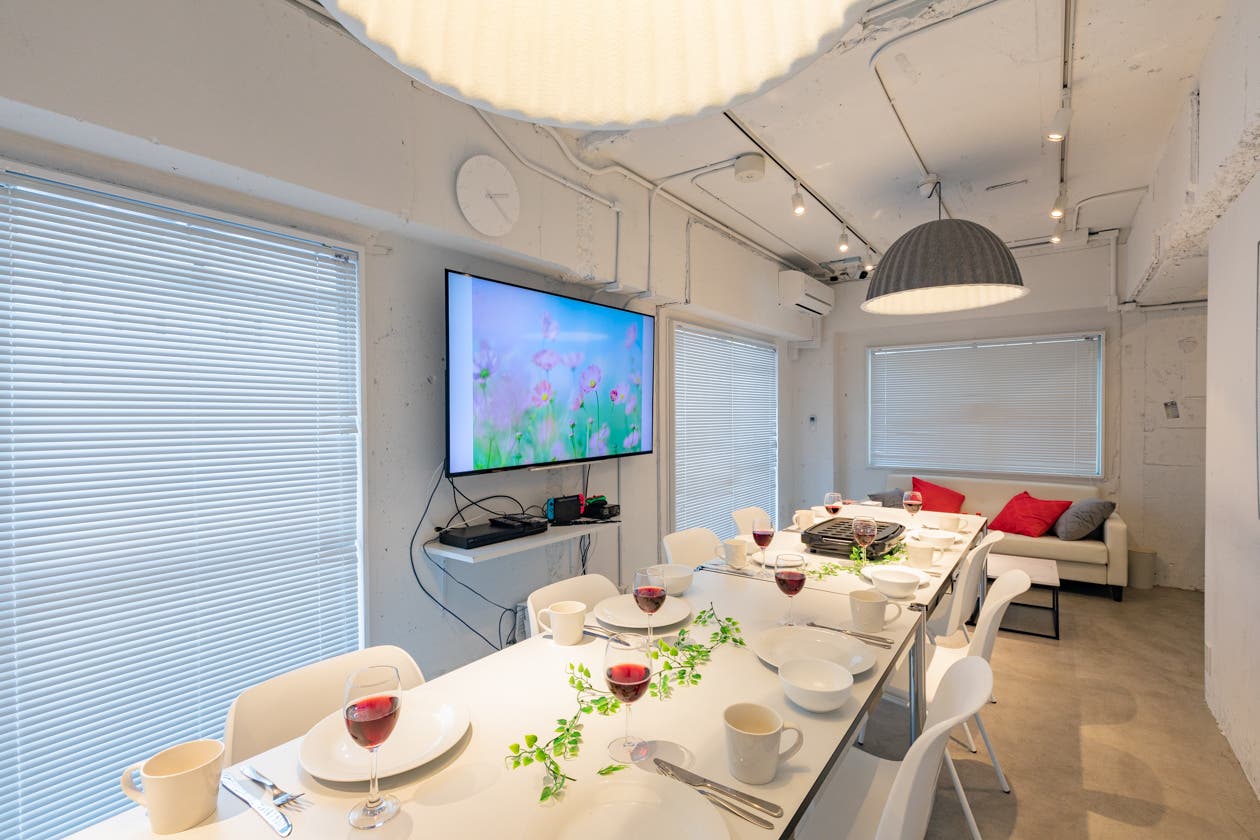 【feel浅草/蔵前】駅近✨隅田川＆スカイツリー眺望✨キッチン＆テラス付き✨パーティー✨女子会✨お教室✨映画鑑賞✨TVゲームの写真5