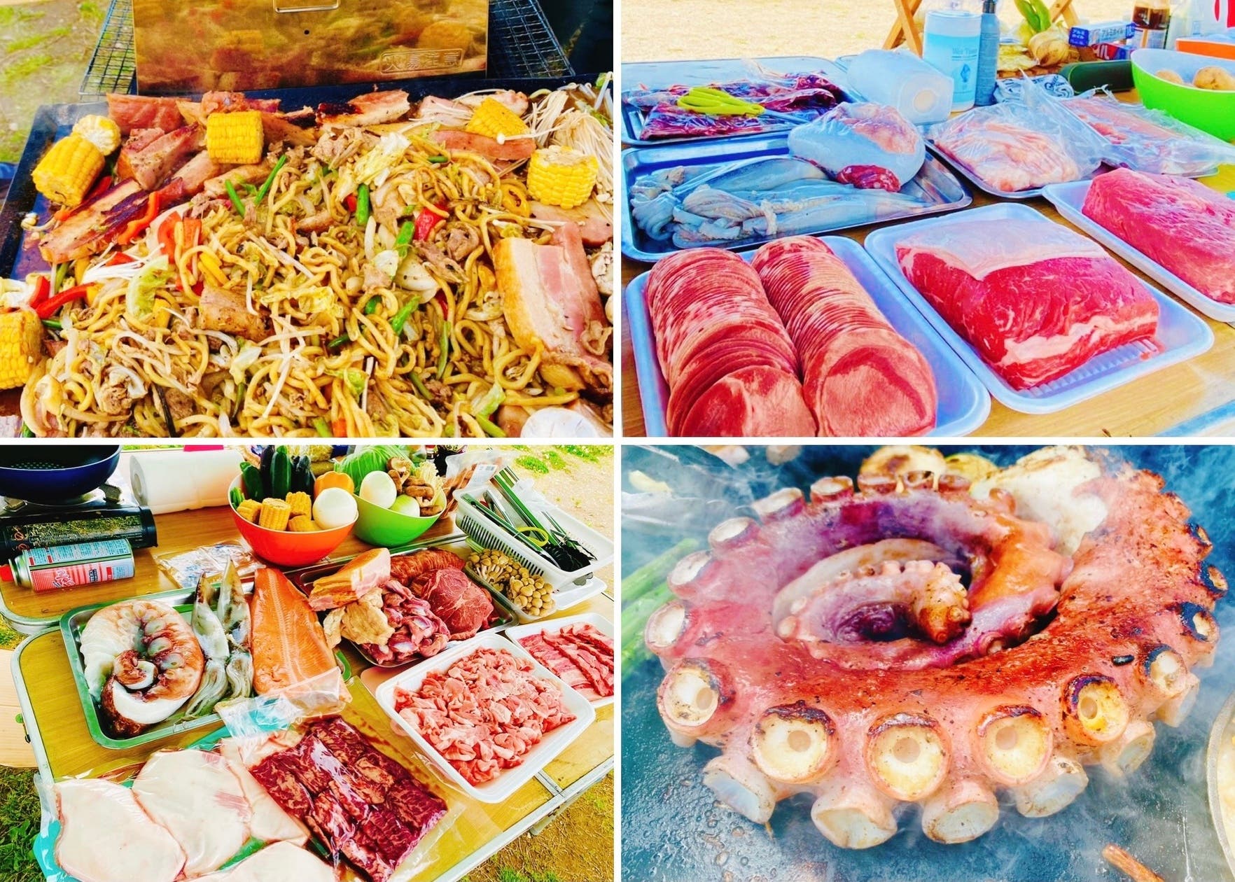 豪華食材&機材レンタルのお任せ手ぶらプランの画像1