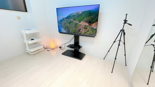 【感謝価格✨吉祥寺徒歩6分】大型鏡・55インチテレビ。ヨガ、ダンス、武道、舞台など個人、少人数のレッスンの写真14