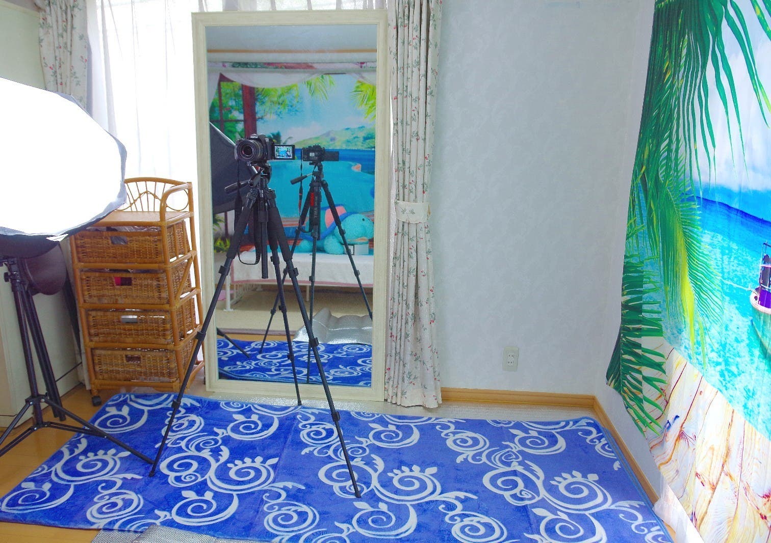 ☆自然光入るホワイト基調の洋室☆セルフ撮影/撮影会/ロケ/ビデオ撮影・演奏会・楽器練習・レッスン/教室などにの写真7