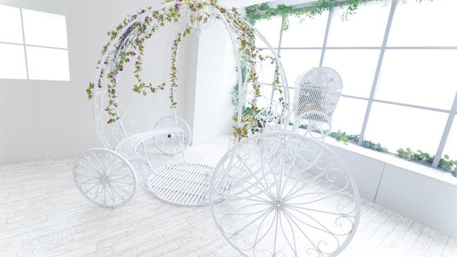 【スタジオジジ / 丸ノ内線 中野富士見町 徒歩30秒】/ 自然光 1h-5000円 / 花壁 / 馬車の写真4