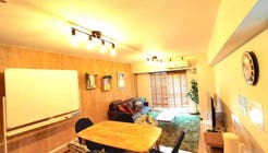 084【シェアスペWoodCabin飯田橋】早夏割🍋ゴミお任せあり🧹神楽坂✨ログハウス風♪ 女子会💛地域最安値✨の写真3