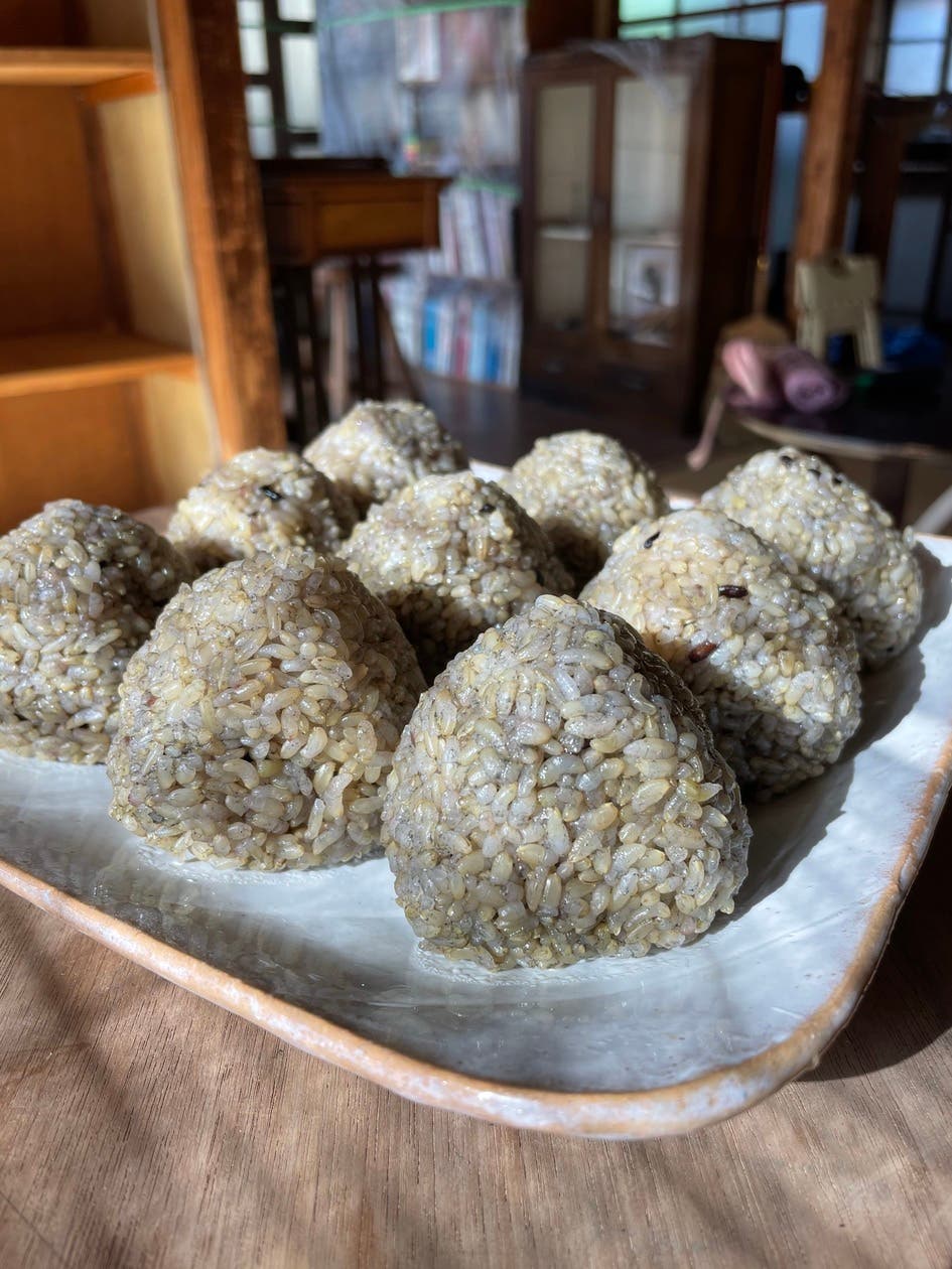 ケータリング：自然栽培玄米のおむすびセットの画像1