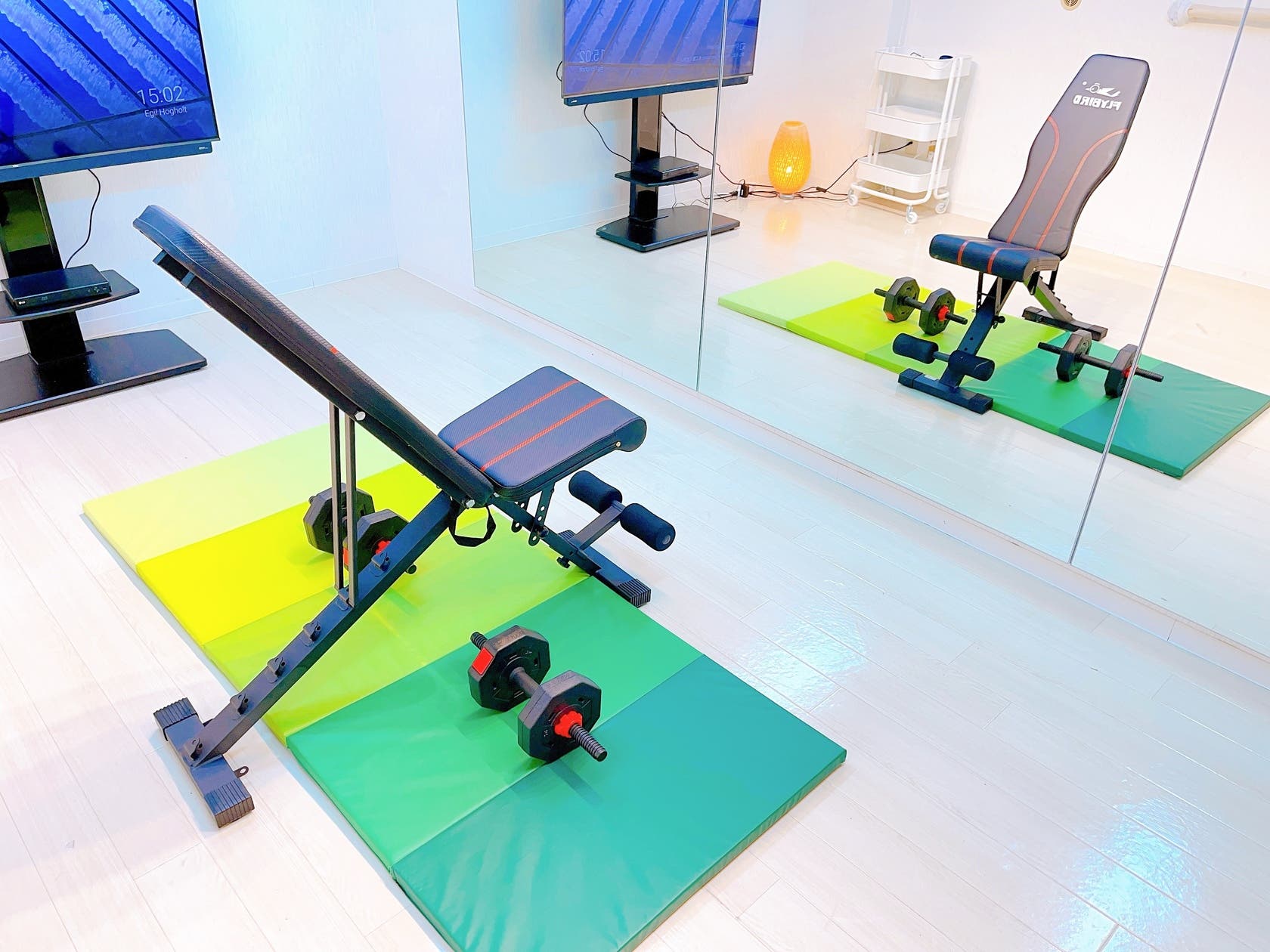 【感謝価格✨吉祥寺徒歩6分】大型鏡・55インチテレビ。ヨガ、ダンス、武道、舞台など個人、少人数のレッスンの写真10