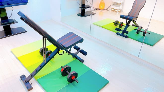 【感謝価格✨吉祥寺徒歩6分】大型鏡・55インチテレビ。ヨガ、ダンス、武道、舞台など個人、少人数のレッスンの写真10