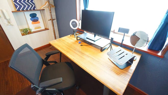 ご利用感謝キャンペーン中❗️<中野ミニマルオフィス>完全個室✨モニター/光回線!テレワーク/リモートワーク/Web会議/作業場所の写真2