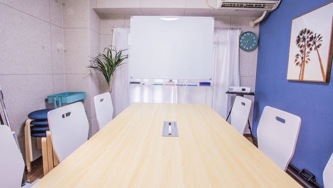 【天王寺駅3分!10名】綺麗な室内!プロジェクター・ホワイトボード全て無料!ふれあい貸し会議室 天王寺B-201の写真5