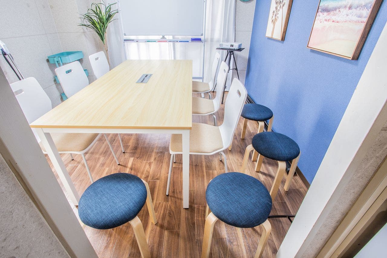 【天王寺駅3分！10名】綺麗な室内！プロジェクター・ホワイトボード全て無料！ふれあい貸し会議室 天王寺B-201の写真7