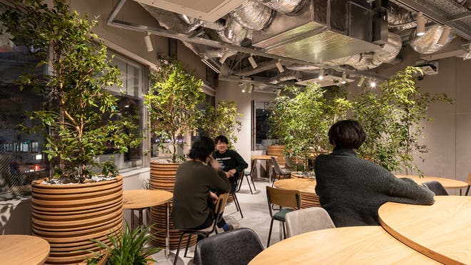 ⭐️【1人席】カフェにいるようなコワーキング⭐️植栽と機械換気できれいな空気【SHARE M-10】麻布十番駅徒歩1分の写真1