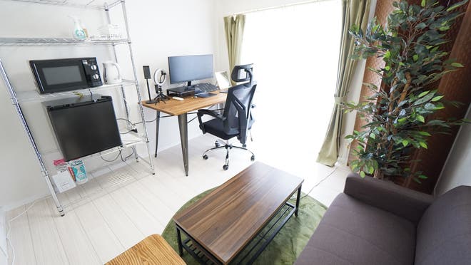 <藤沢ミニマルオフィス102>完全個室✨モニター/Wi-Fiあり!テレワーク/リモートワーク/Web会議,面接/撮影の写真1