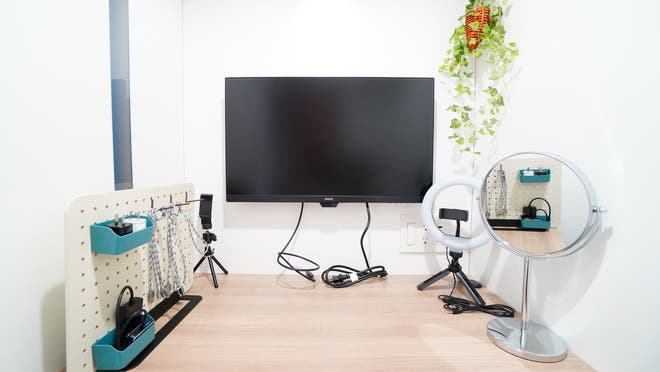 光回線導入<Pao Work 北千住No.6>完全個室⭐️WiFi/モニター/テレワーク/Web会議/面接の写真2