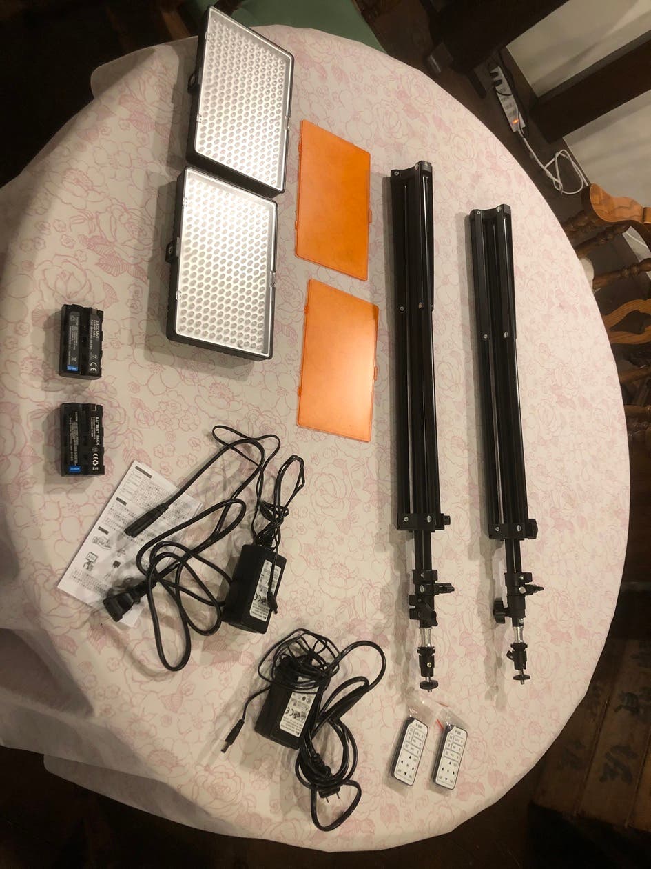 LED照明ライト2機の画像2