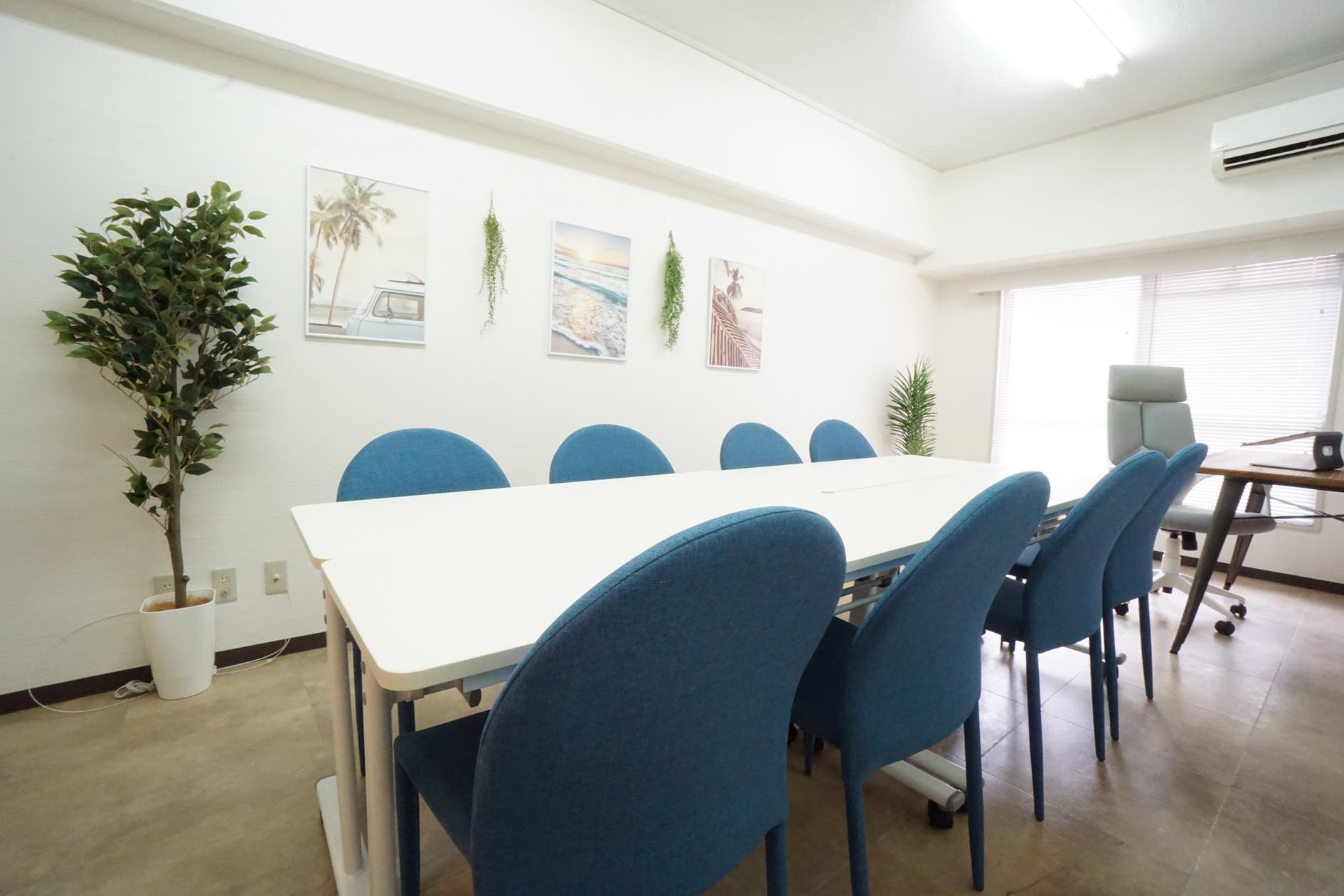 ⭐️光回線導入！⭐️＜北浜ワークスペース＞完全個室✨モニター/有線＋Wi-Fi/ホワイトボード/テレワーク/会議/商談/作業場所の写真4