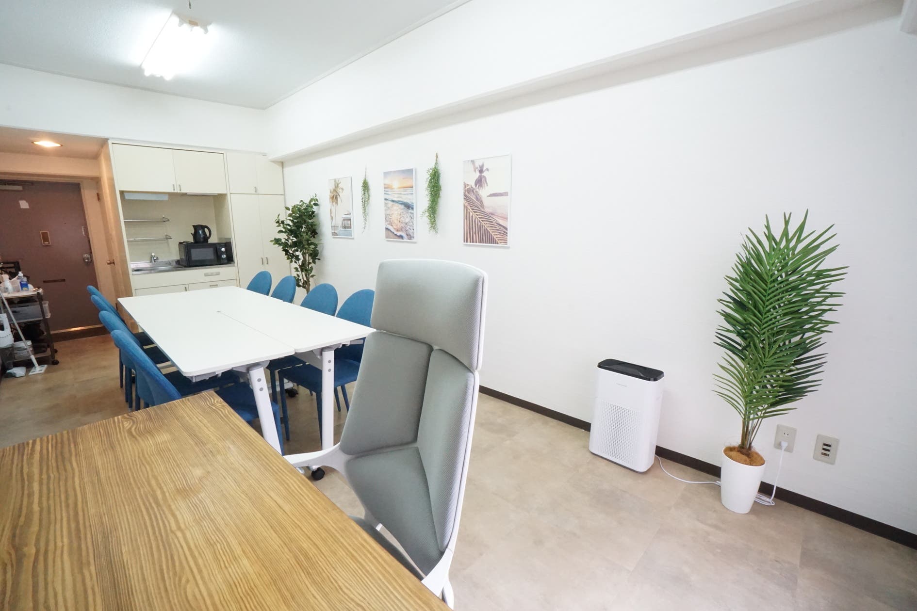 ⭐️光回線導入！⭐️＜北浜ワークスペース＞完全個室✨モニター/有線＋Wi-Fi/ホワイトボード/テレワーク/会議/商談/作業場所の写真8