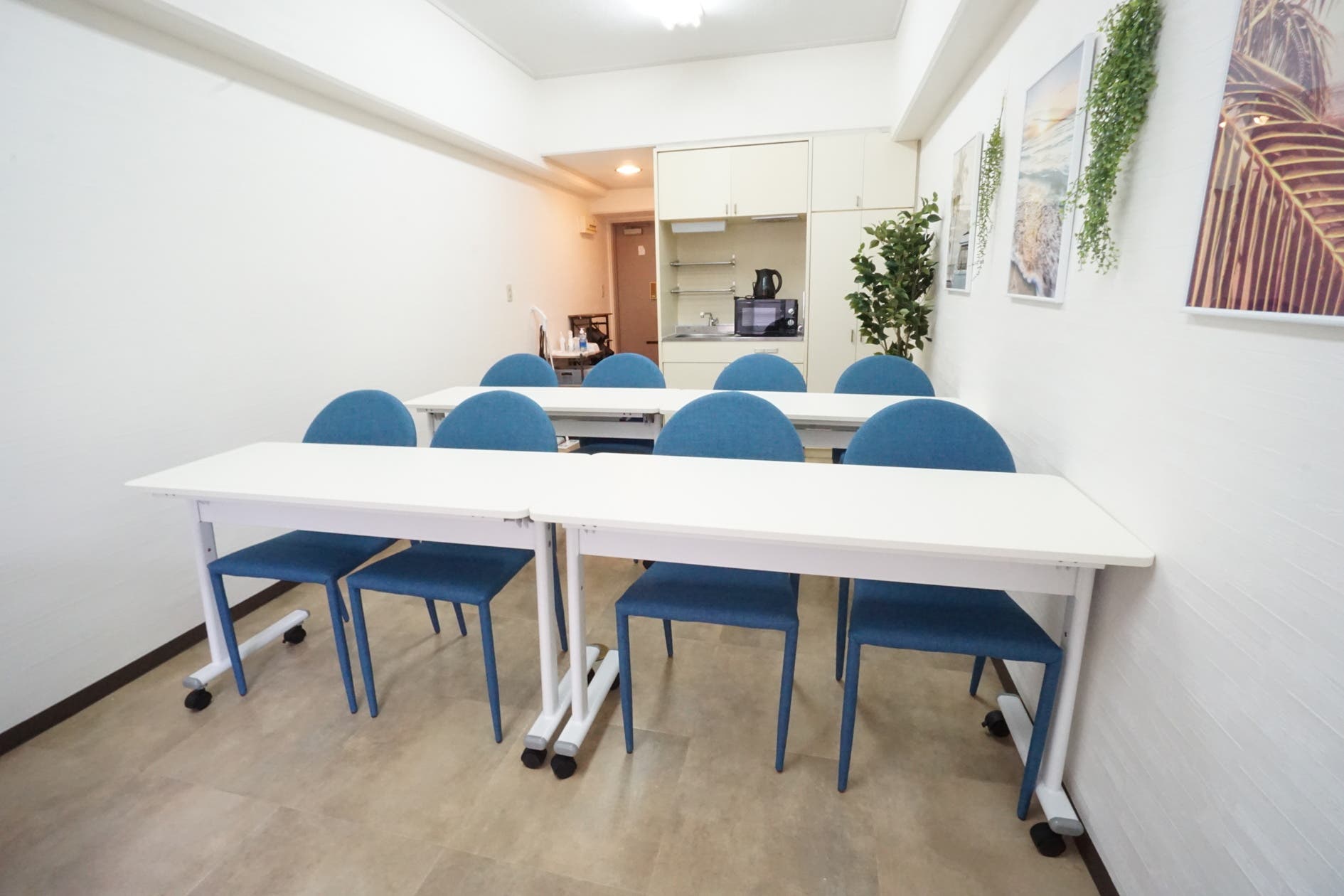 ⭐️光回線導入！⭐️＜北浜ワークスペース＞完全個室✨モニター/有線＋Wi-Fi/ホワイトボード/テレワーク/会議/商談/作業場所の写真12